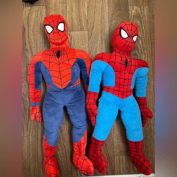 Marvel | Toys | Two Marvel Spiderman Plush | Poshmark